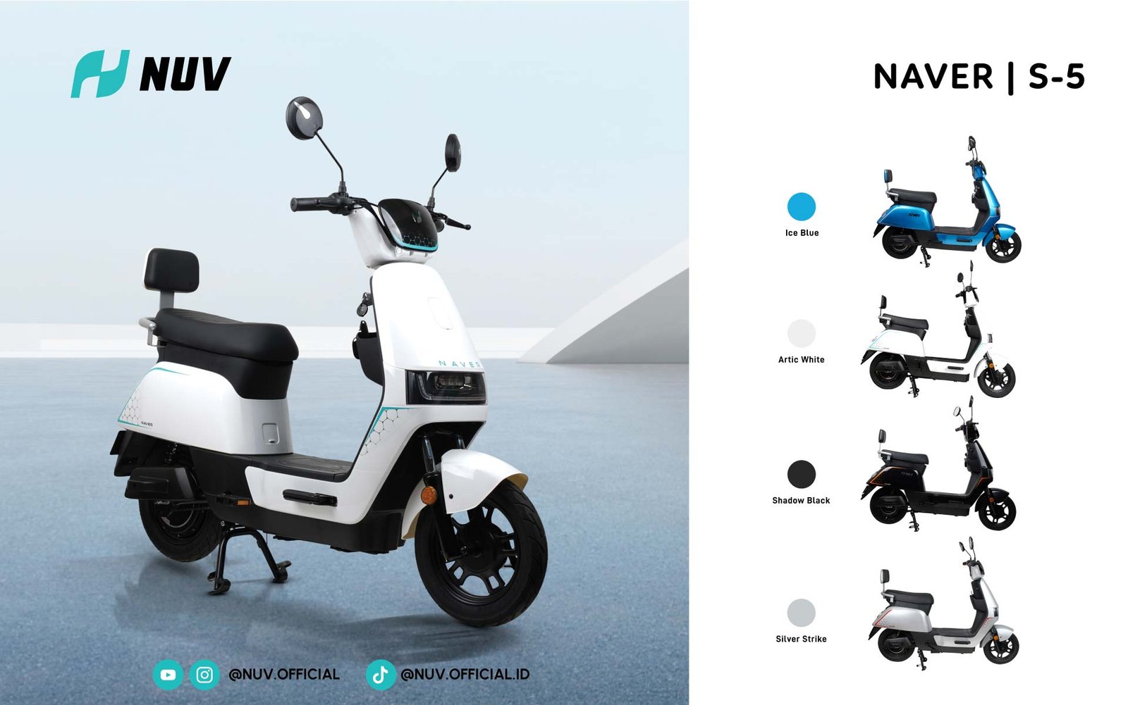 NUV - Motor dan Sepeda Listrik dari Masa Depan