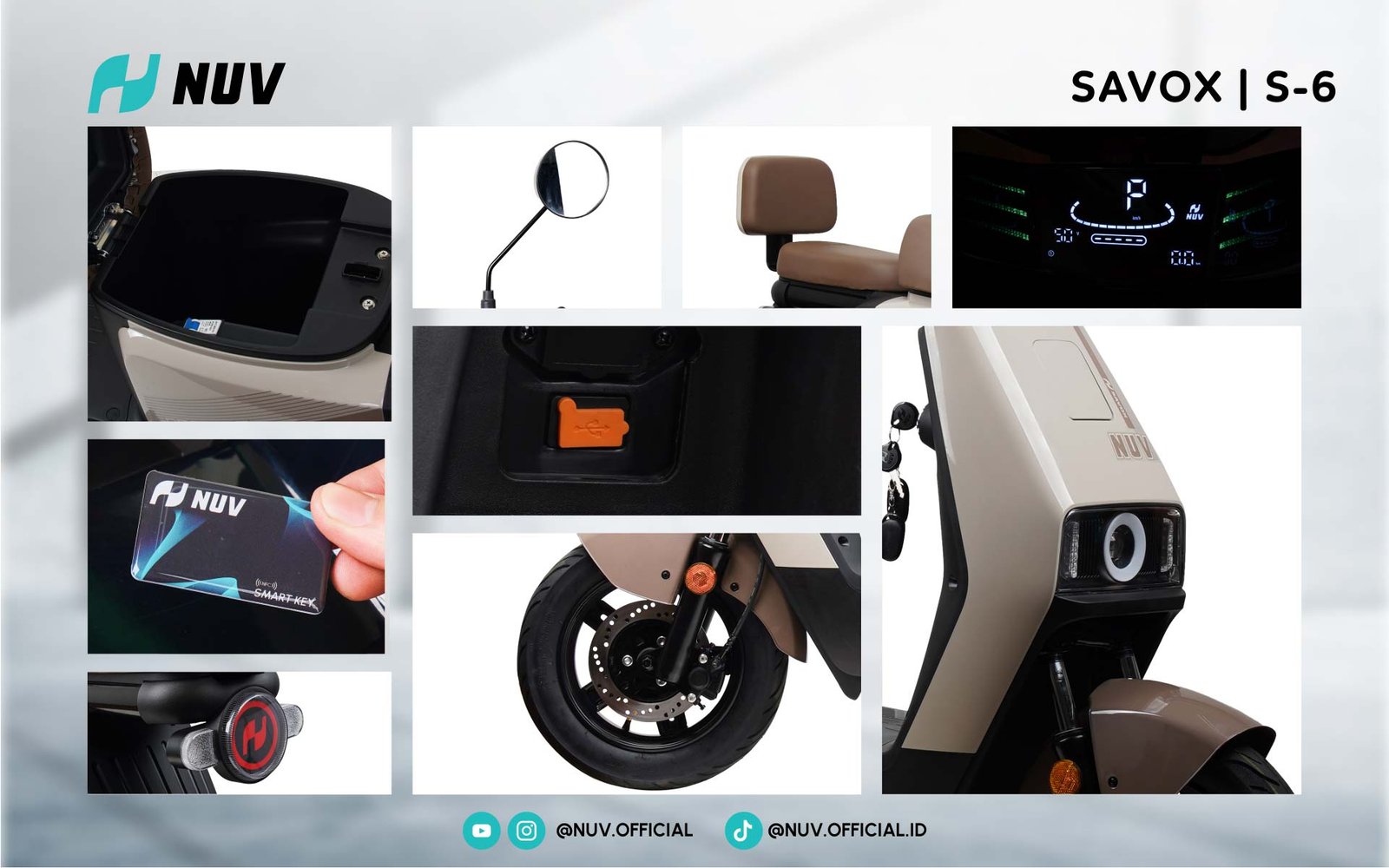NUV - Motor dan Sepeda Listrik dari Masa Depan
