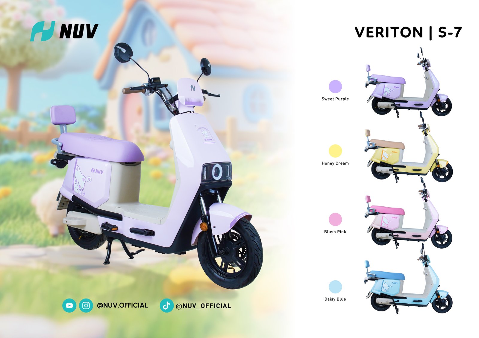 NUV - Motor dan Sepeda Listrik dari Masa Depan
